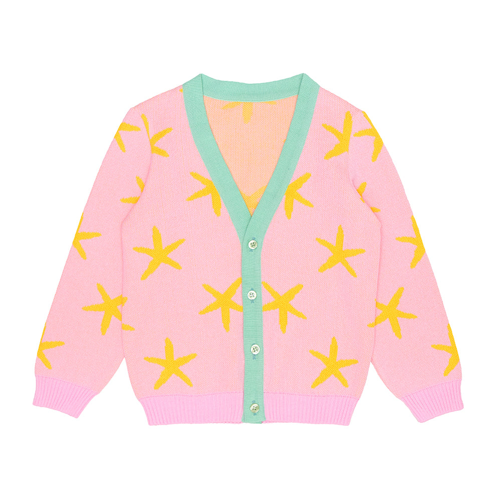 Marisol Cardigan Cotton, Pink