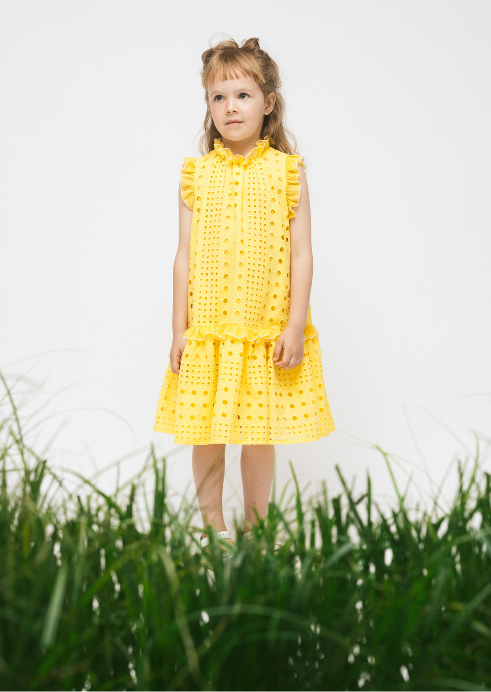 Cotton Dress Delta, Yellow
